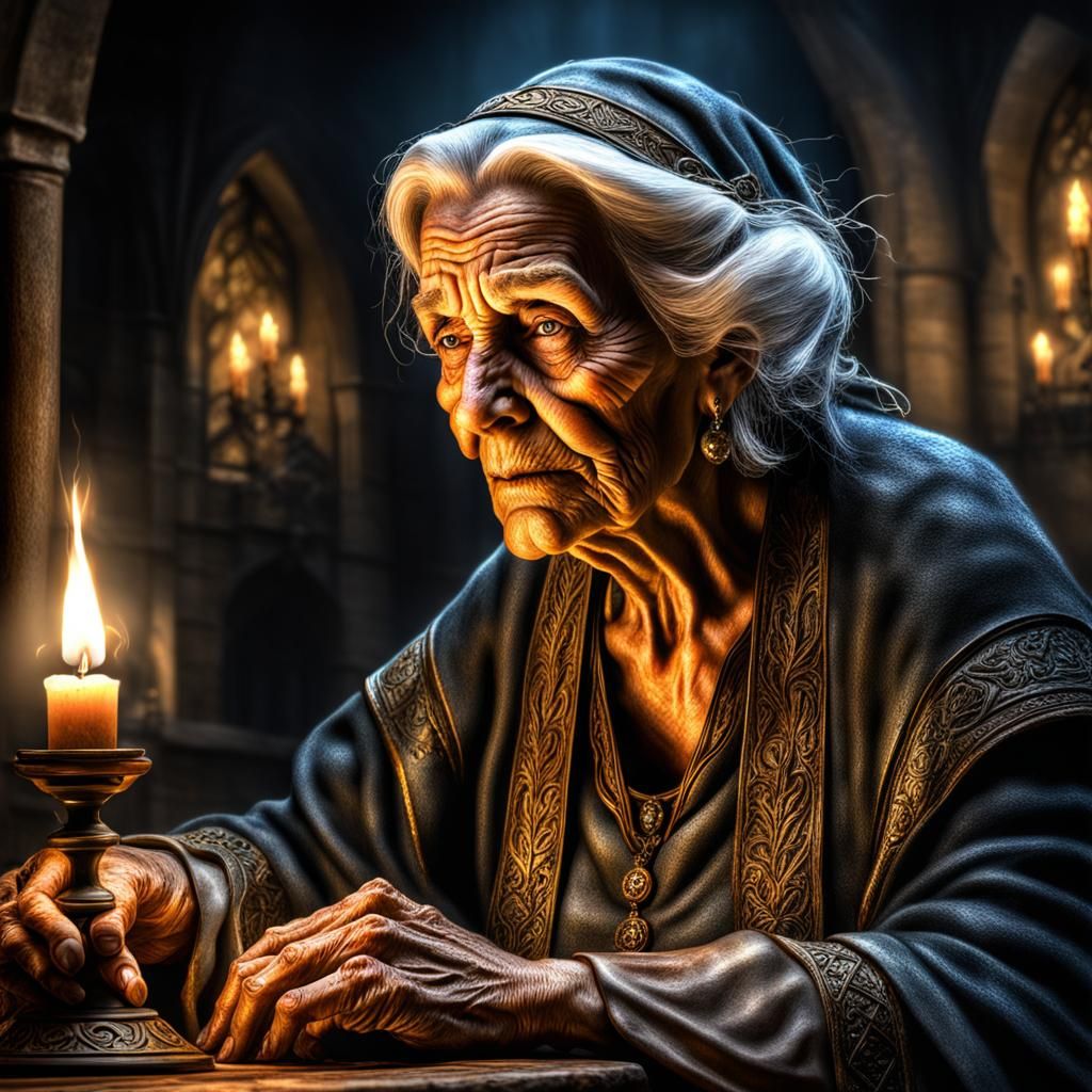 old women - AI Generated Artwork - NightCafe Creator