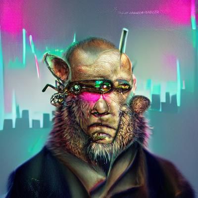 Cyberpunk bugbear - AI Generated Artwork - NightCafe Creator