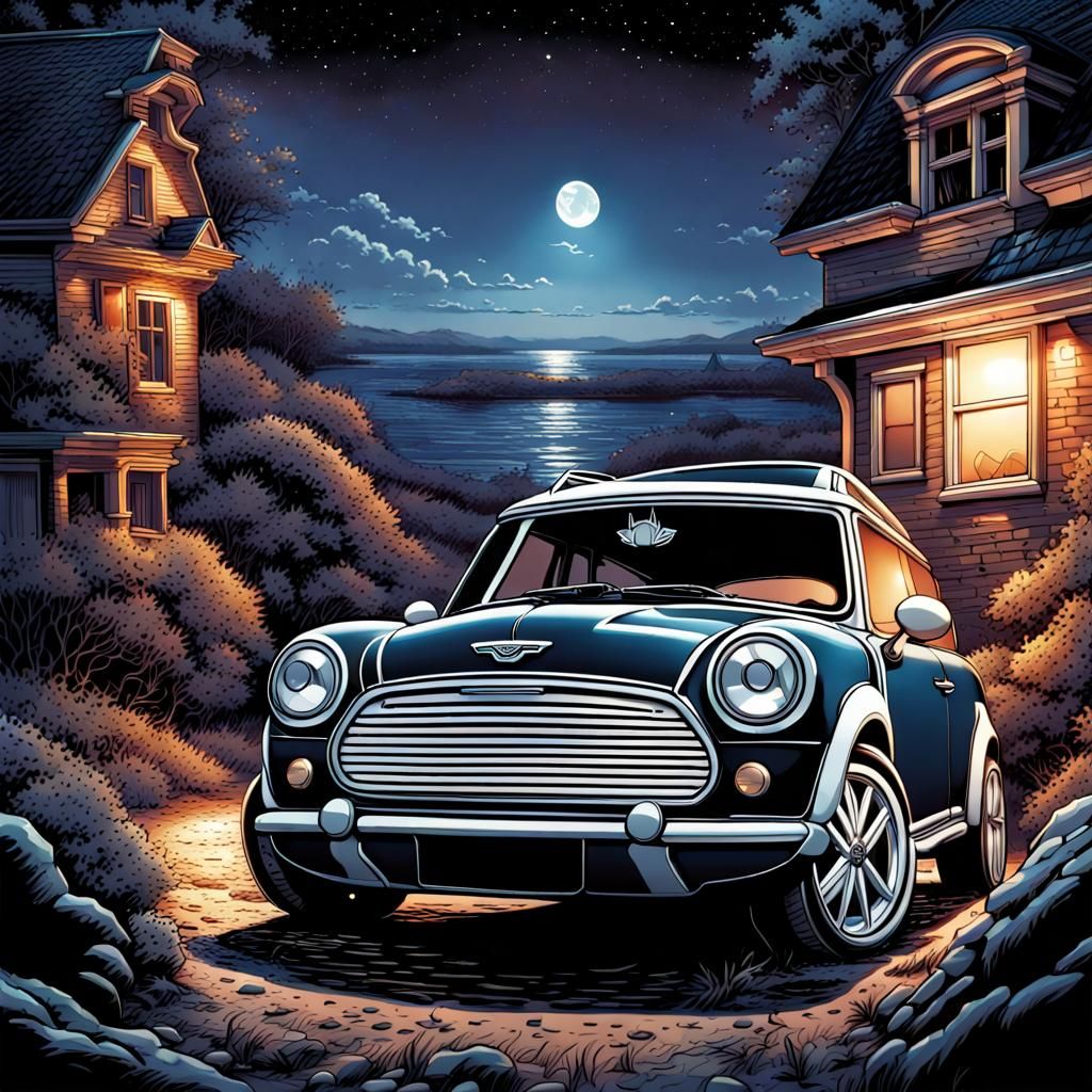 Mark Brooks and Dan Mumford, comic book art, perfect, smooth, mini ...