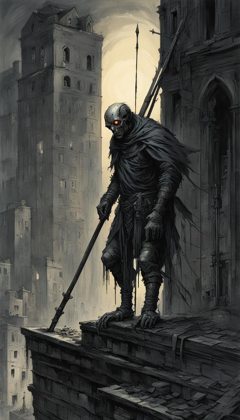 A Nightlands Hound - AI Generated Artwork - NightCafe Creator