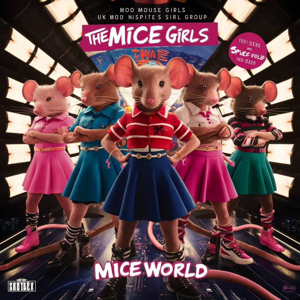 The Mice Girls - AI Generated Artwork - NightCafe Creator