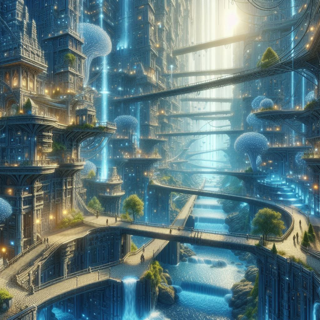 Paths to Interesting Places (V) - AI Generated Artwork - NightCafe Creator