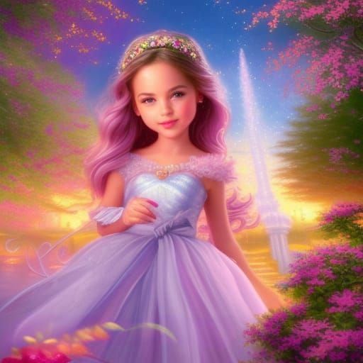 spring princess - AI Generated Artwork - NightCafe Creator