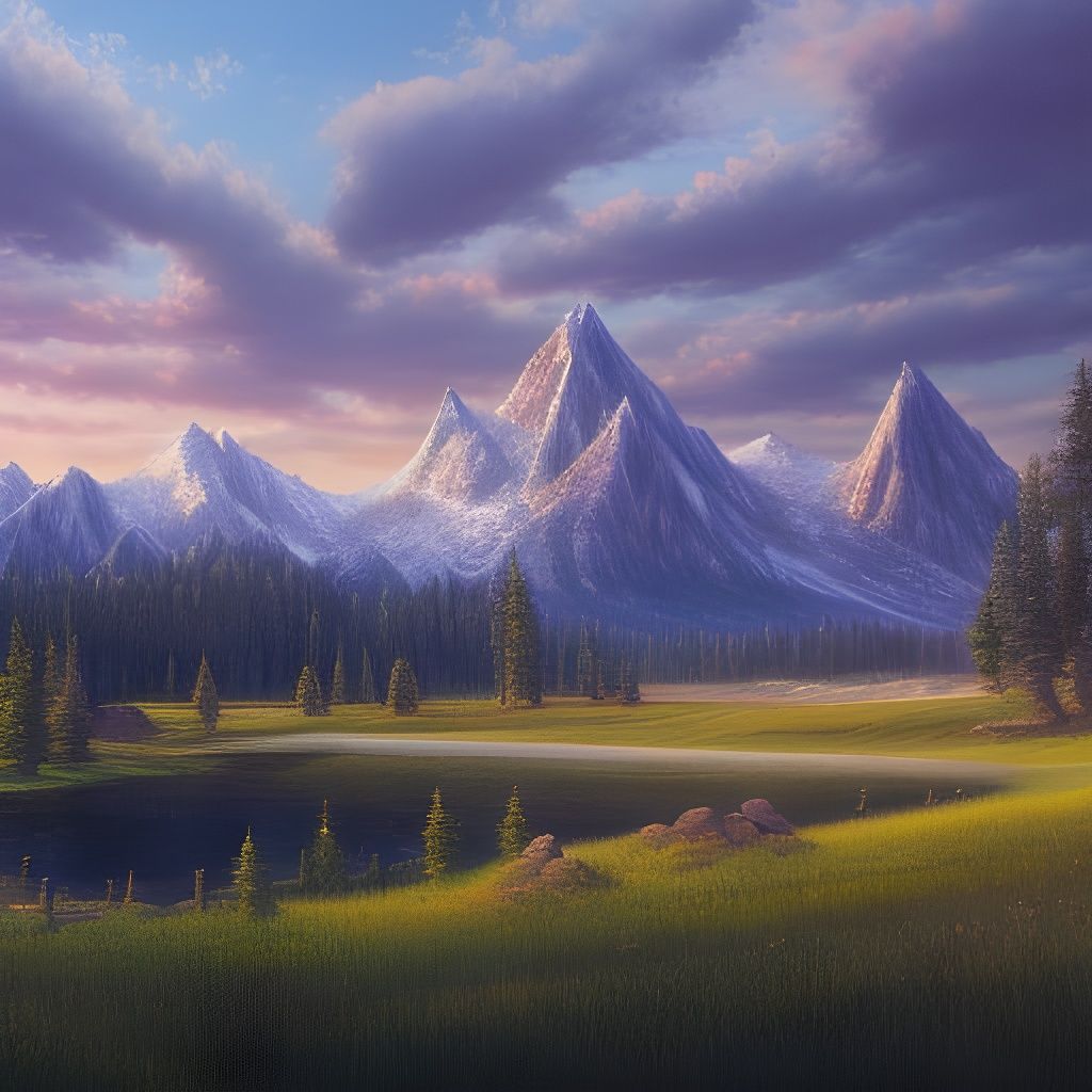 Mountainscape. Twilight landscape vista photography by Carr Clifton ...