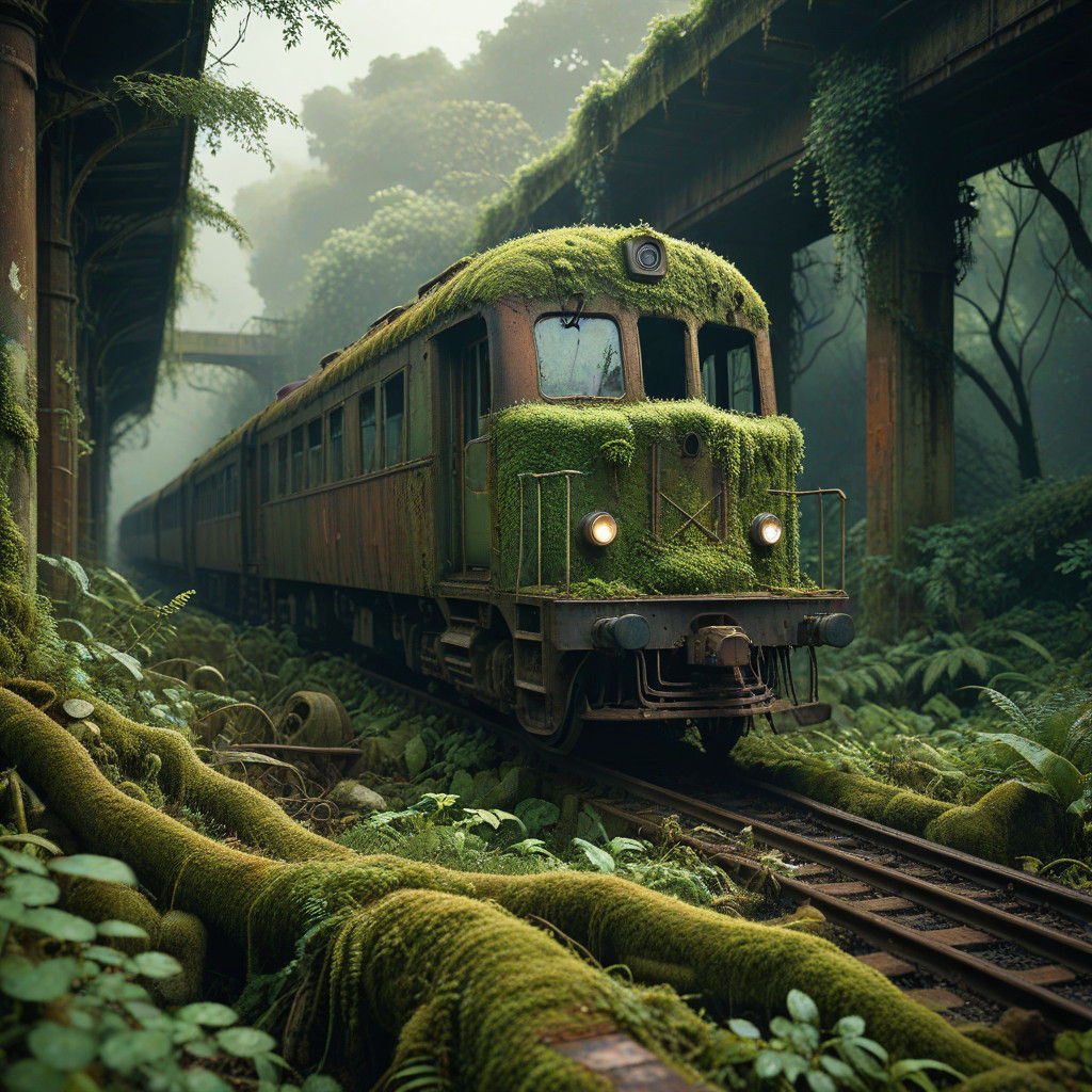 haunting old rusted train - haunting old rusted train