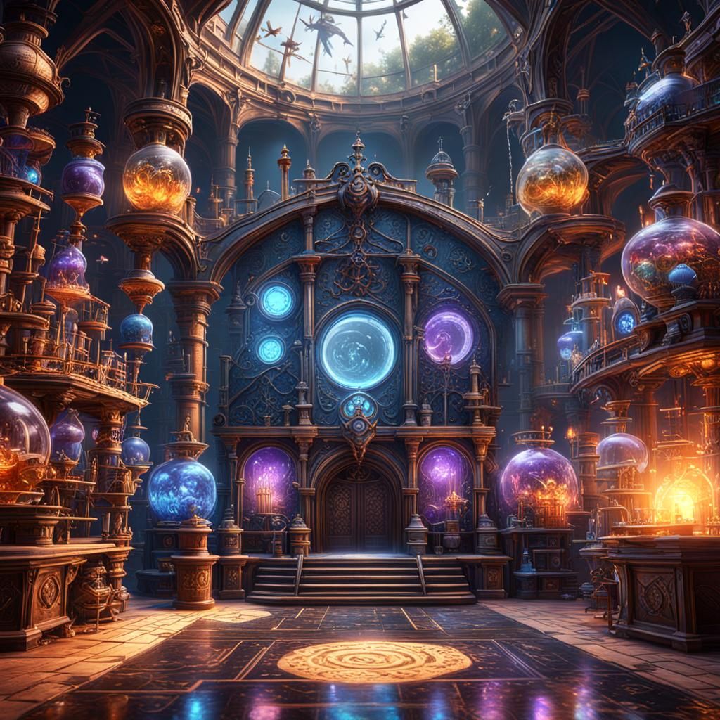 Alchemist Lab - AI Generated Artwork - NightCafe Creator