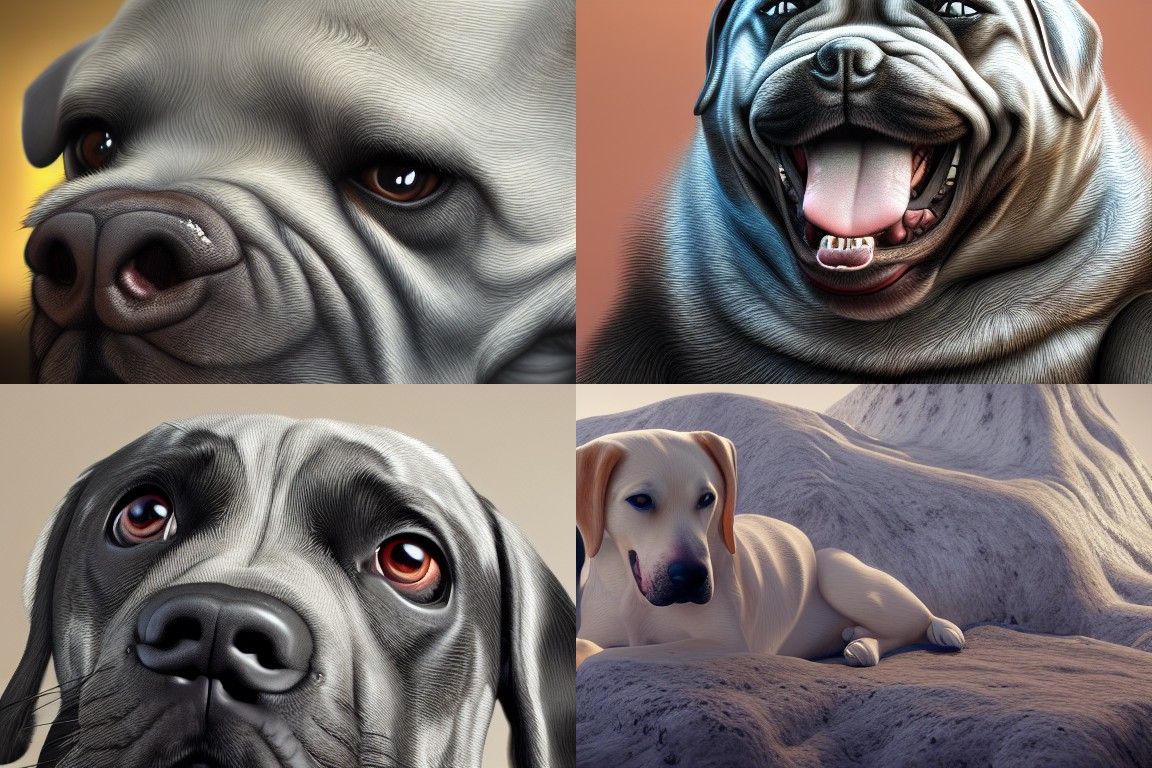 Dog - AI Generated Artwork - NightCafe Creator