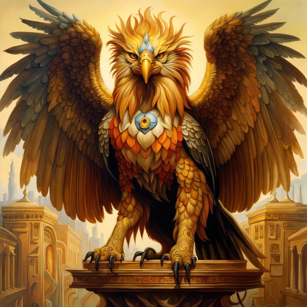 Gryphon - AI Generated Artwork - NightCafe Creator