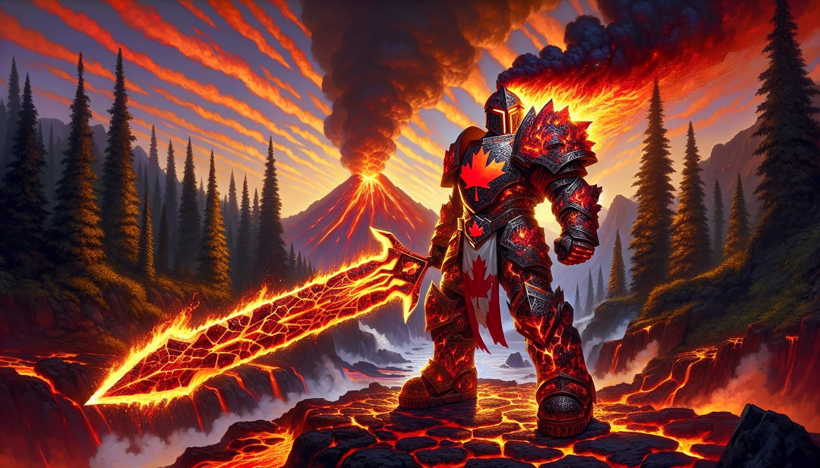 A Fiery Defender of Canada 🍁 - A Fiery Defender of Canada ...