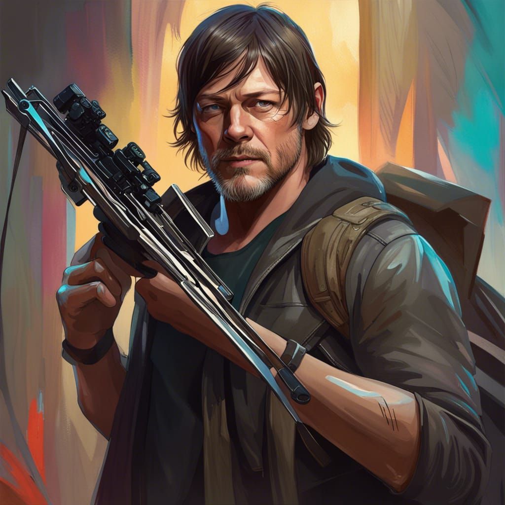 Daryl Dixon - AI Generated Artwork - NightCafe Creator