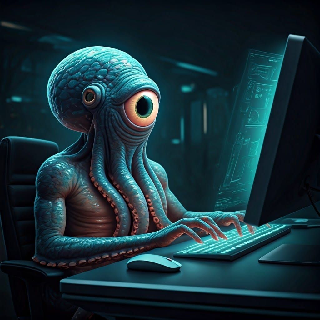 You never know who's behind the keyboard.