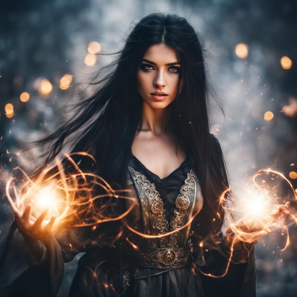 Magi Girl - AI Generated Artwork - NightCafe Creator