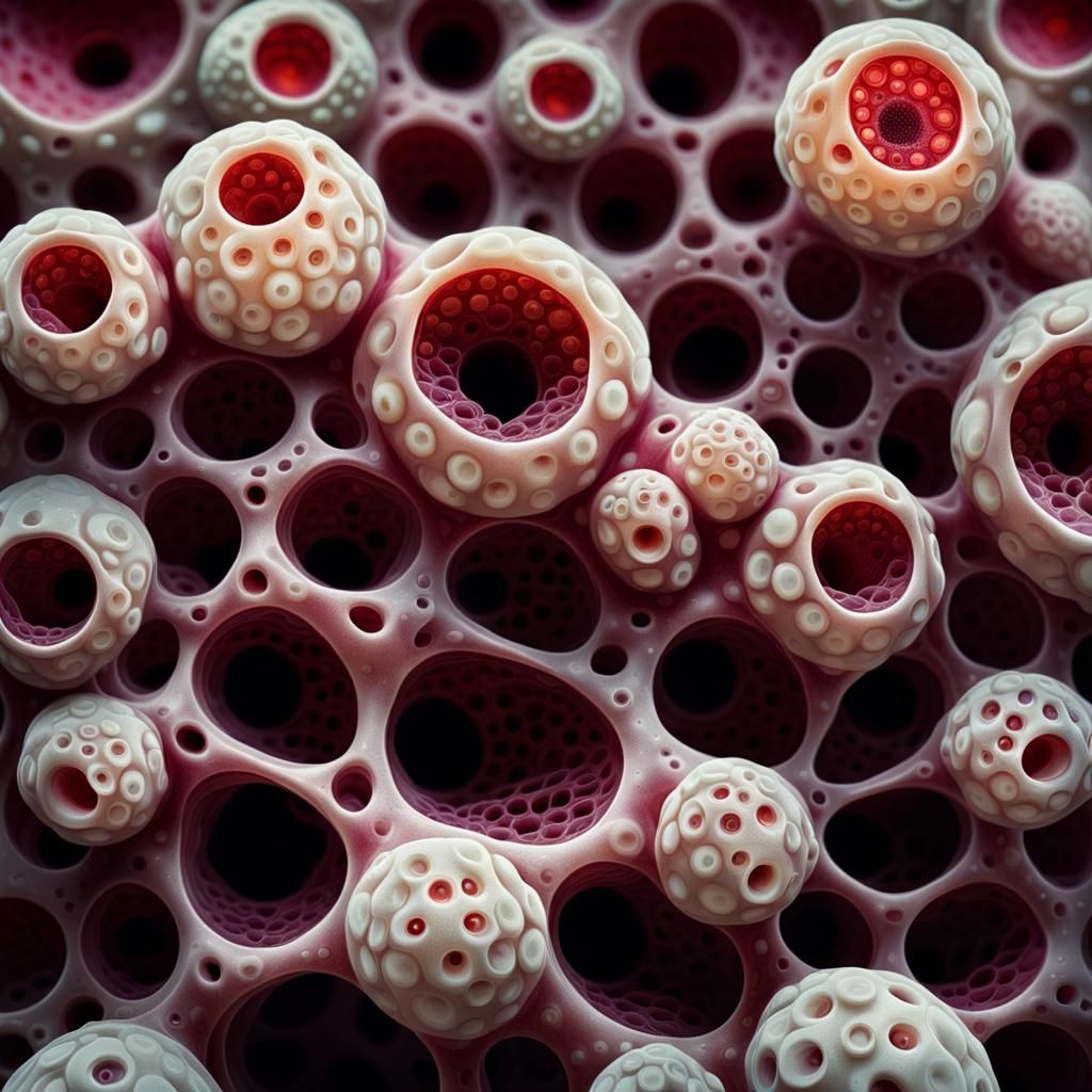 hyperdetailed Trypophobia from confocal microscope by Duy Huynh ...