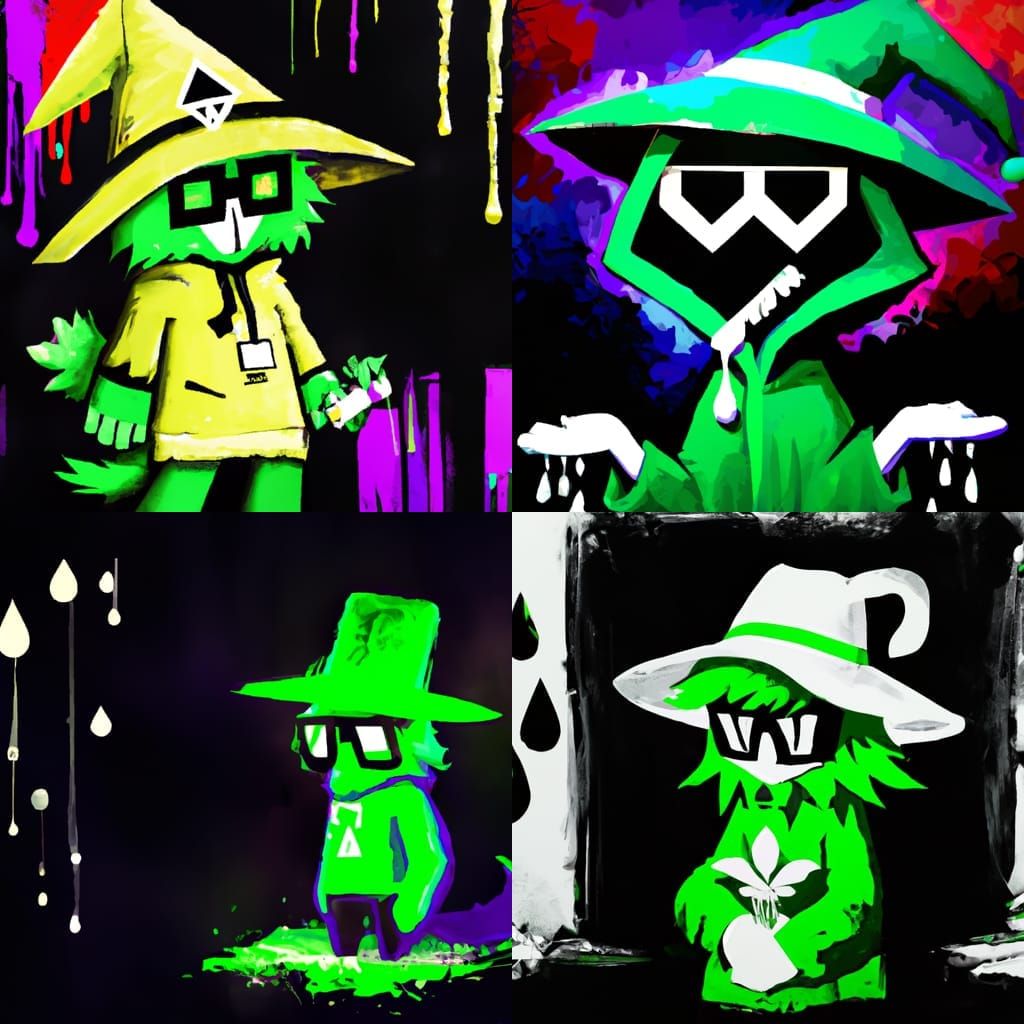 ralsei from deltarune - AI Generated Artwork - NightCafe Creator