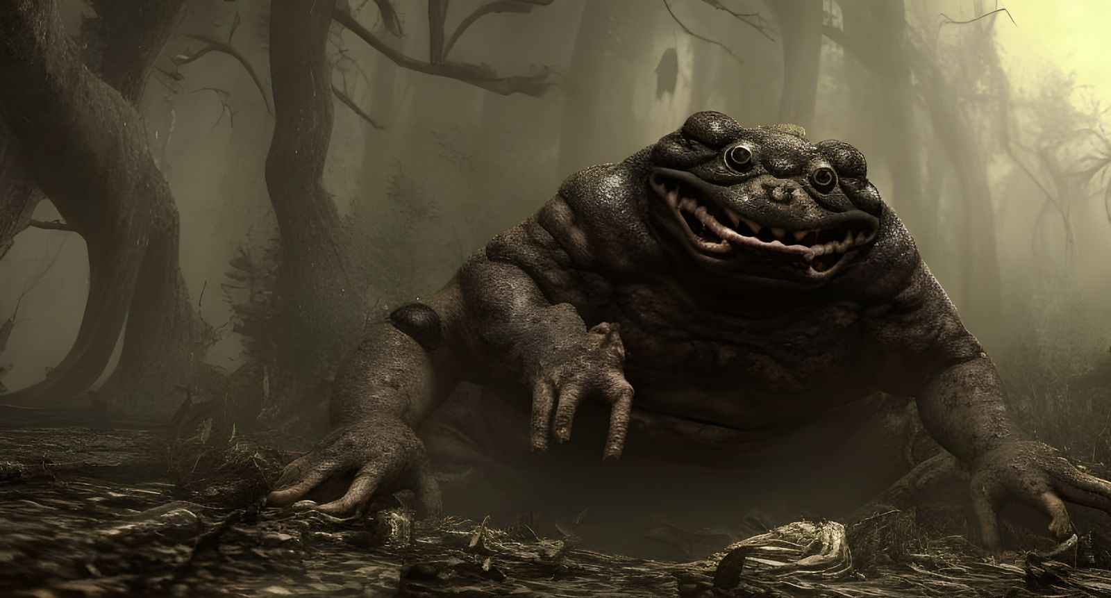 The World of Lovecraft - Tsathoggua: A toad-like deity worshiped by the ...