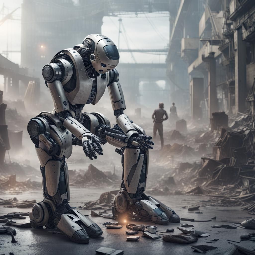 AI fatigue, the battle lost - AI Generated Artwork - NightCafe Creator