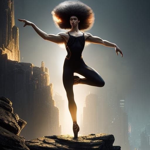 ballet dancer - AI Generated Artwork - NightCafe Creator