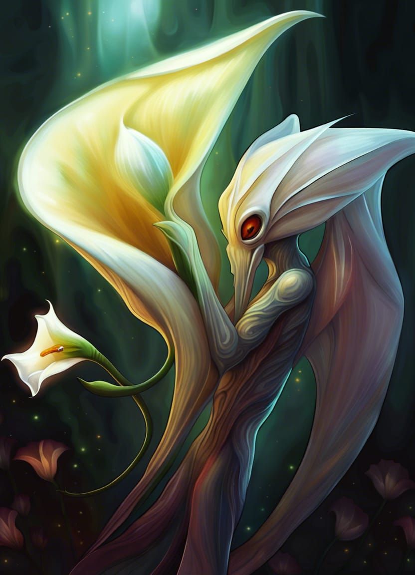 Flower guardian - AI Generated Artwork - NightCafe Creator