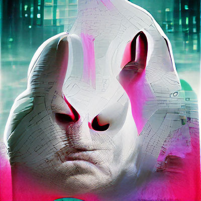 Unfollow the White Rabbit, Neo! - AI Generated Artwork - NightCafe Creator