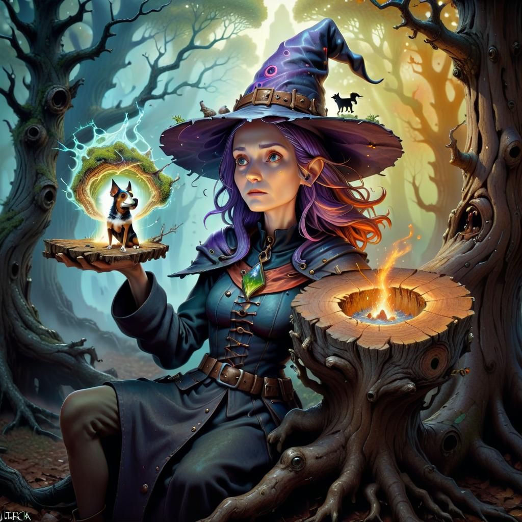 In the world of the dogs - AI Generated Artwork - NightCafe Creator