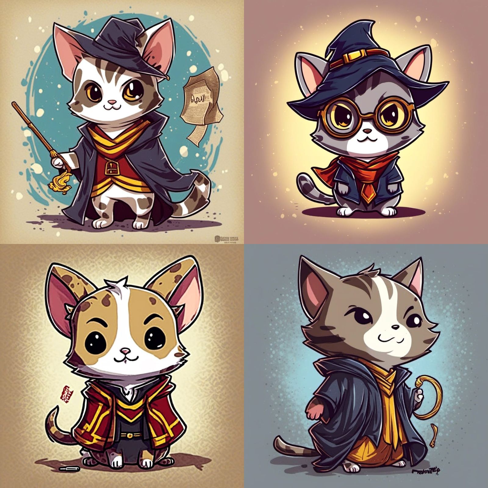 dressed as harry potter - AI Generated Artwork - NightCafe Creator