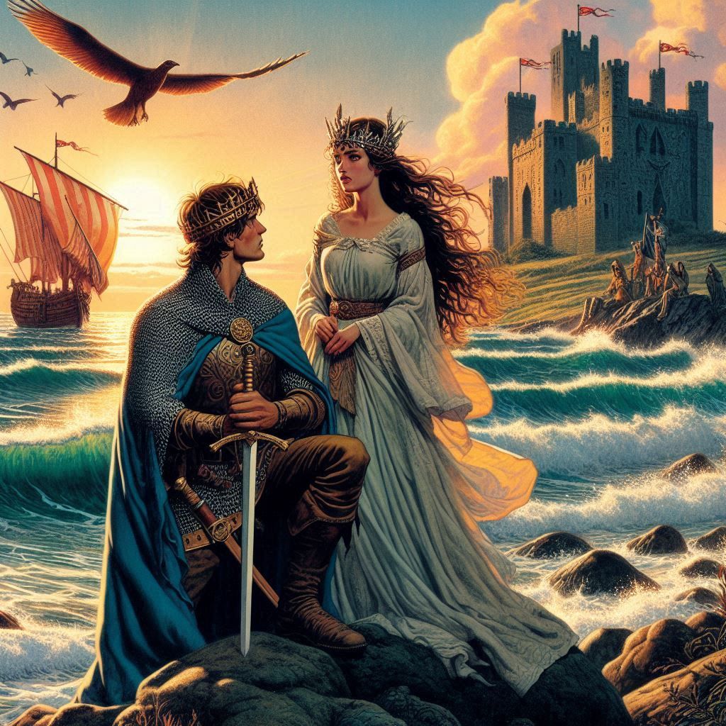 Prince Valiant and Princess Maeve - AI Generated Artwork - NightCafe ...