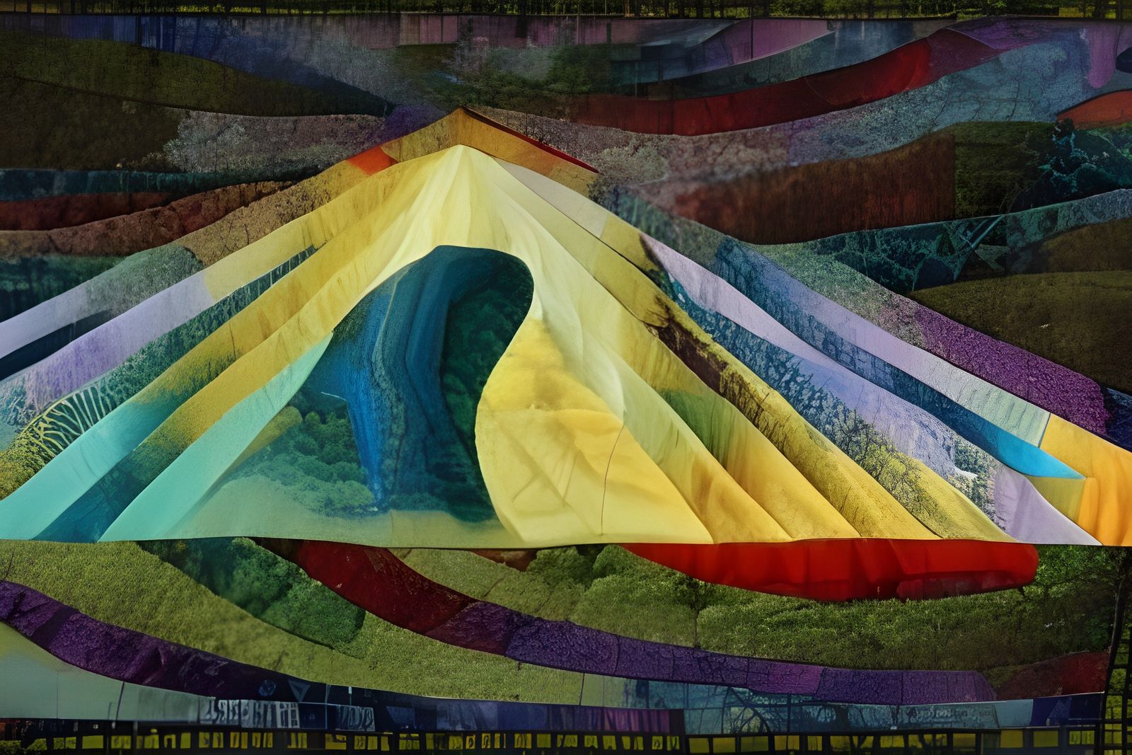 Now the earth was formless and empty, darkness was over the surface of the deep - AI Generated ...