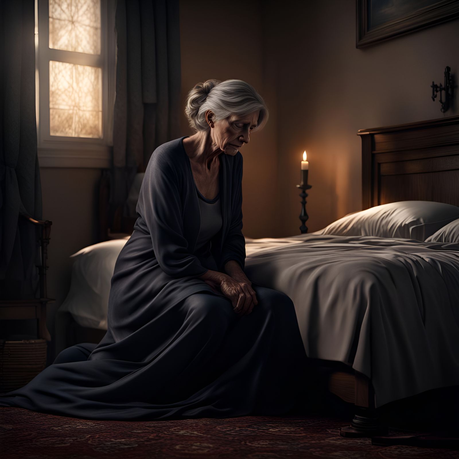 Morning Mourning - AI Generated Artwork - NightCafe Creator