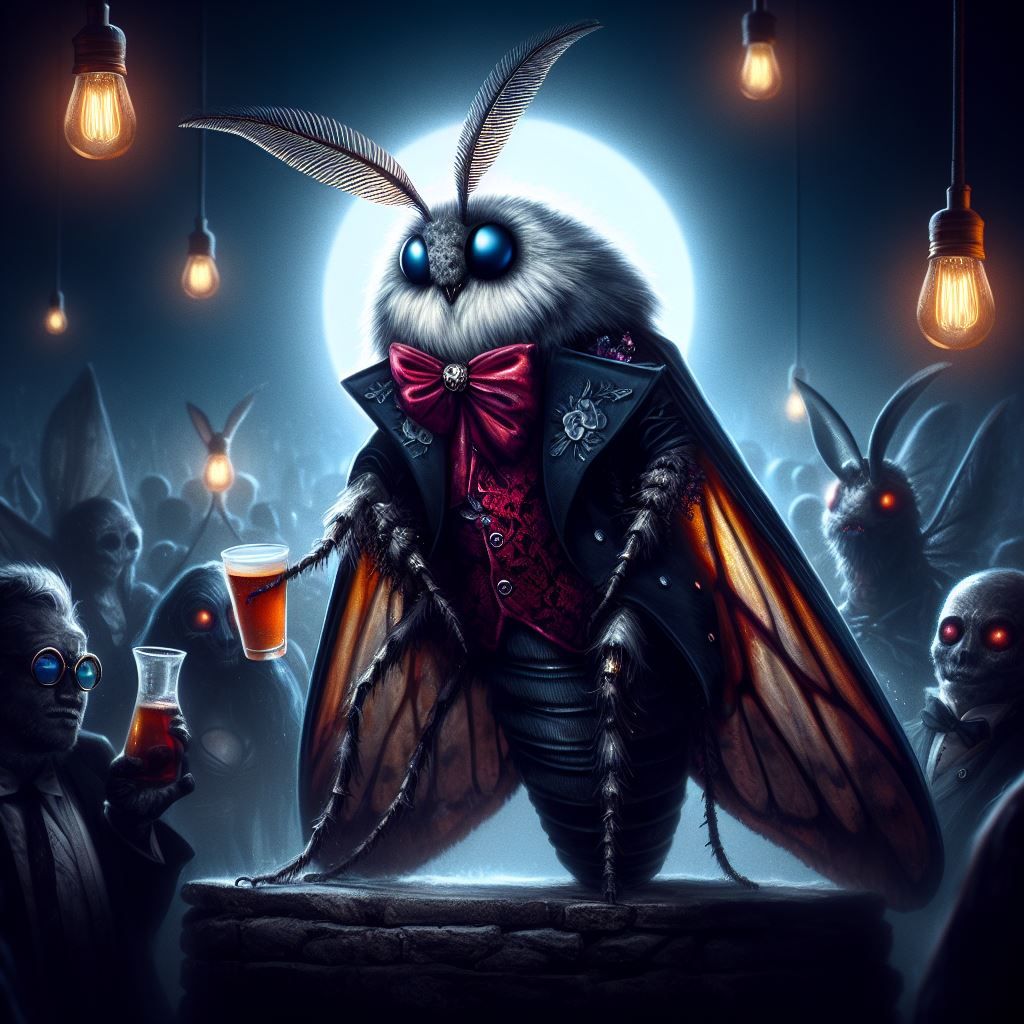 Open Moth Night - AI Generated Artwork - NightCafe Creator
