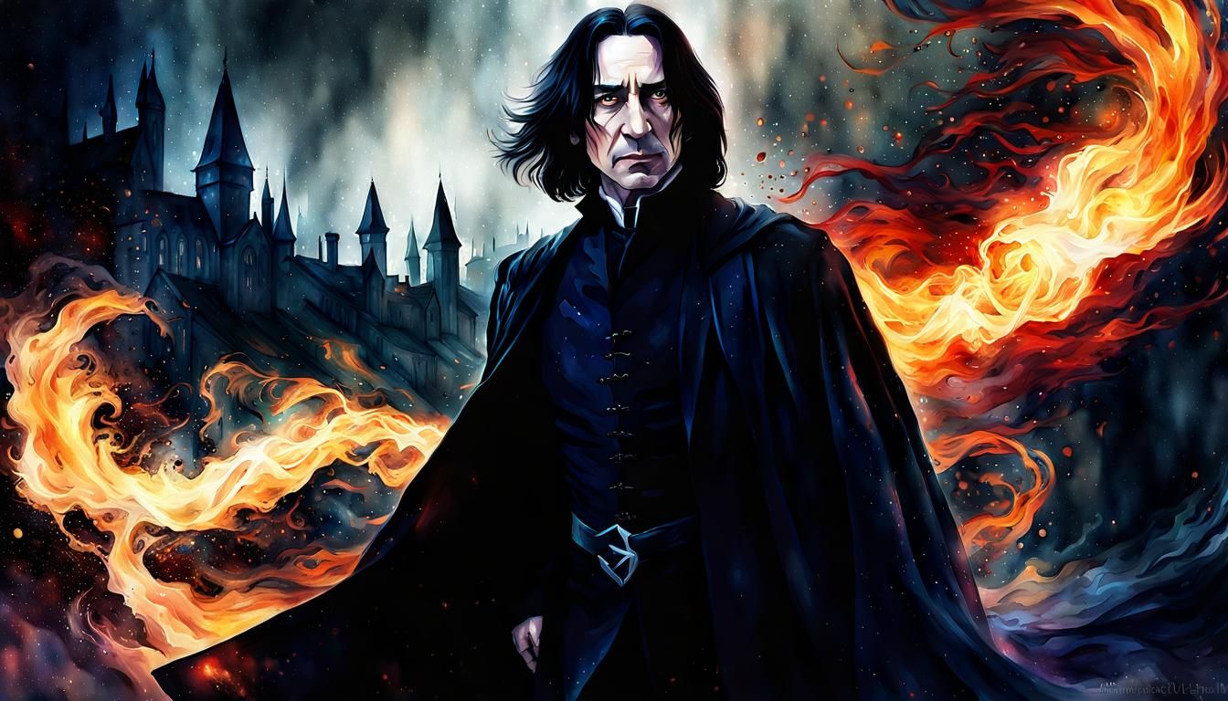 Severus Snape Ai Generated Artwork Nightcafe Creator