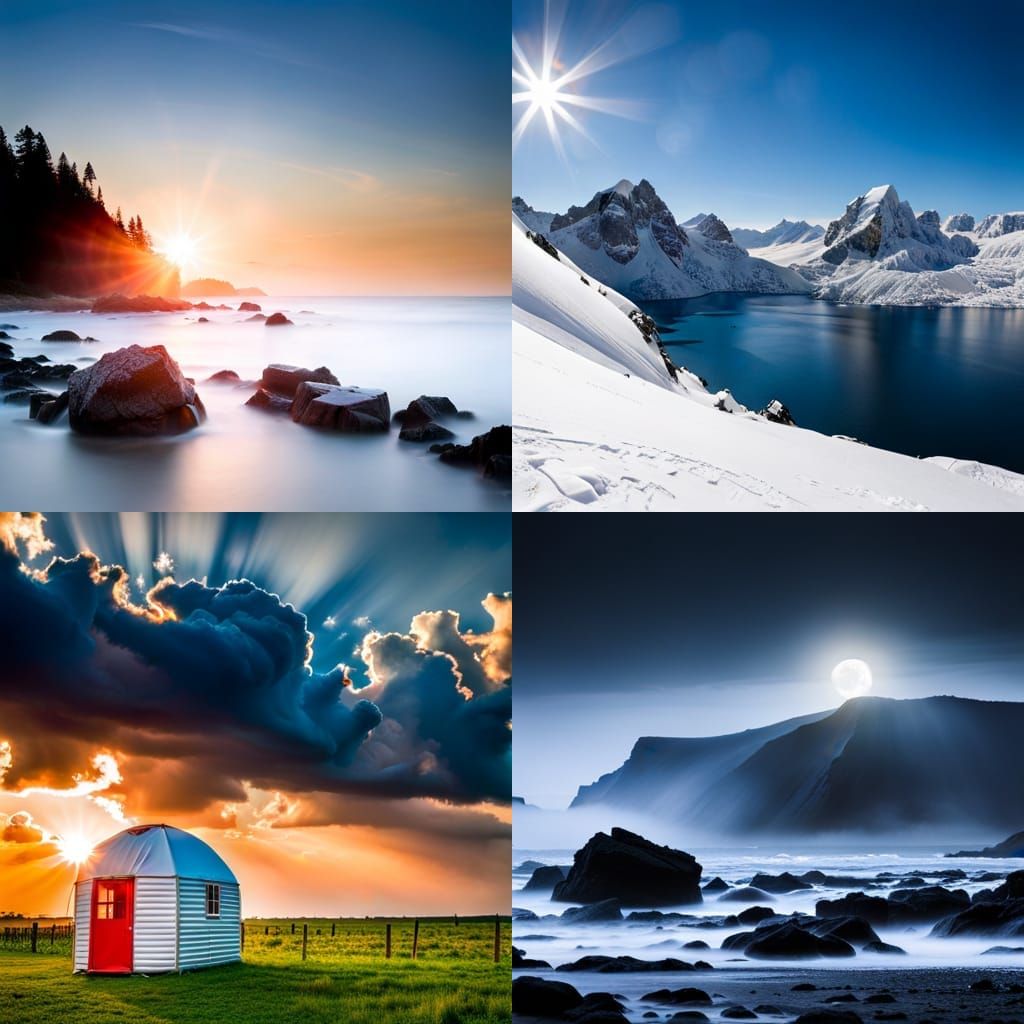 Land scapes - AI Generated Artwork - NightCafe Creator