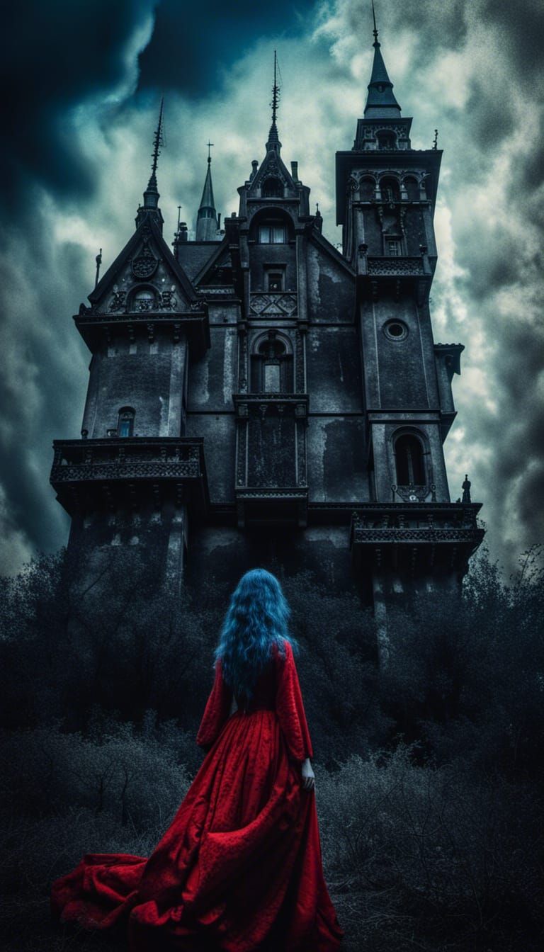 Noir Castle - AI Generated Artwork - NightCafe Creator