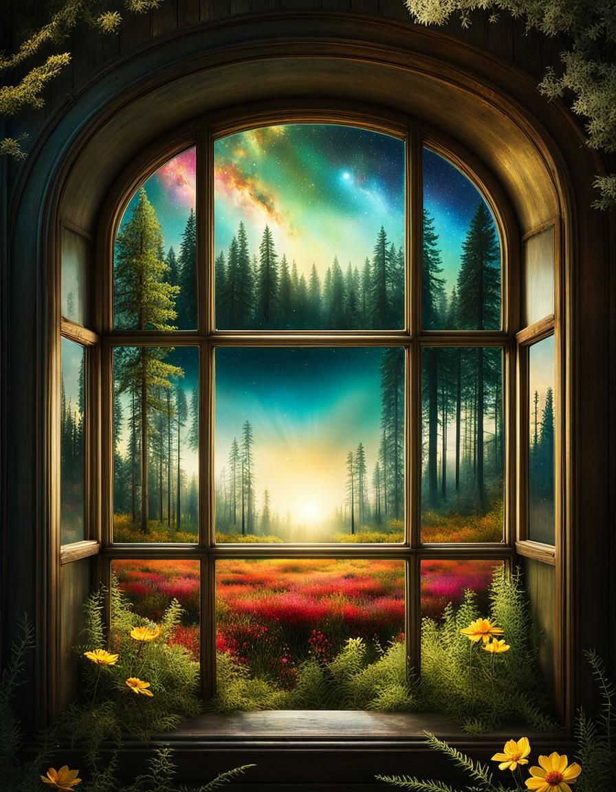 Window - AI Generated Artwork - NightCafe Creator