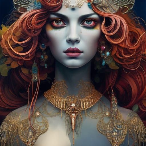 Goddess - AI Generated Artwork - NightCafe Creator