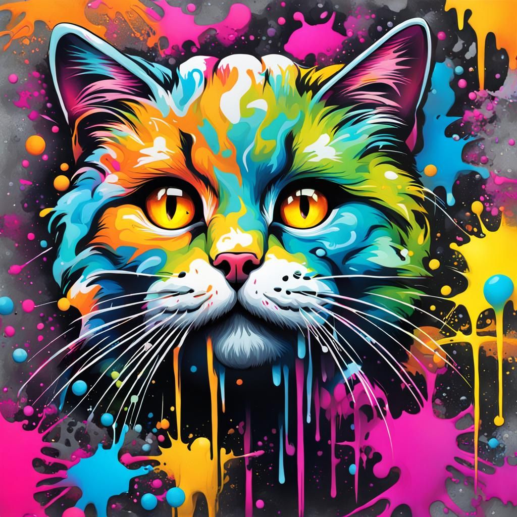 Cat Fusion - AI Generated Artwork - NightCafe Creator
