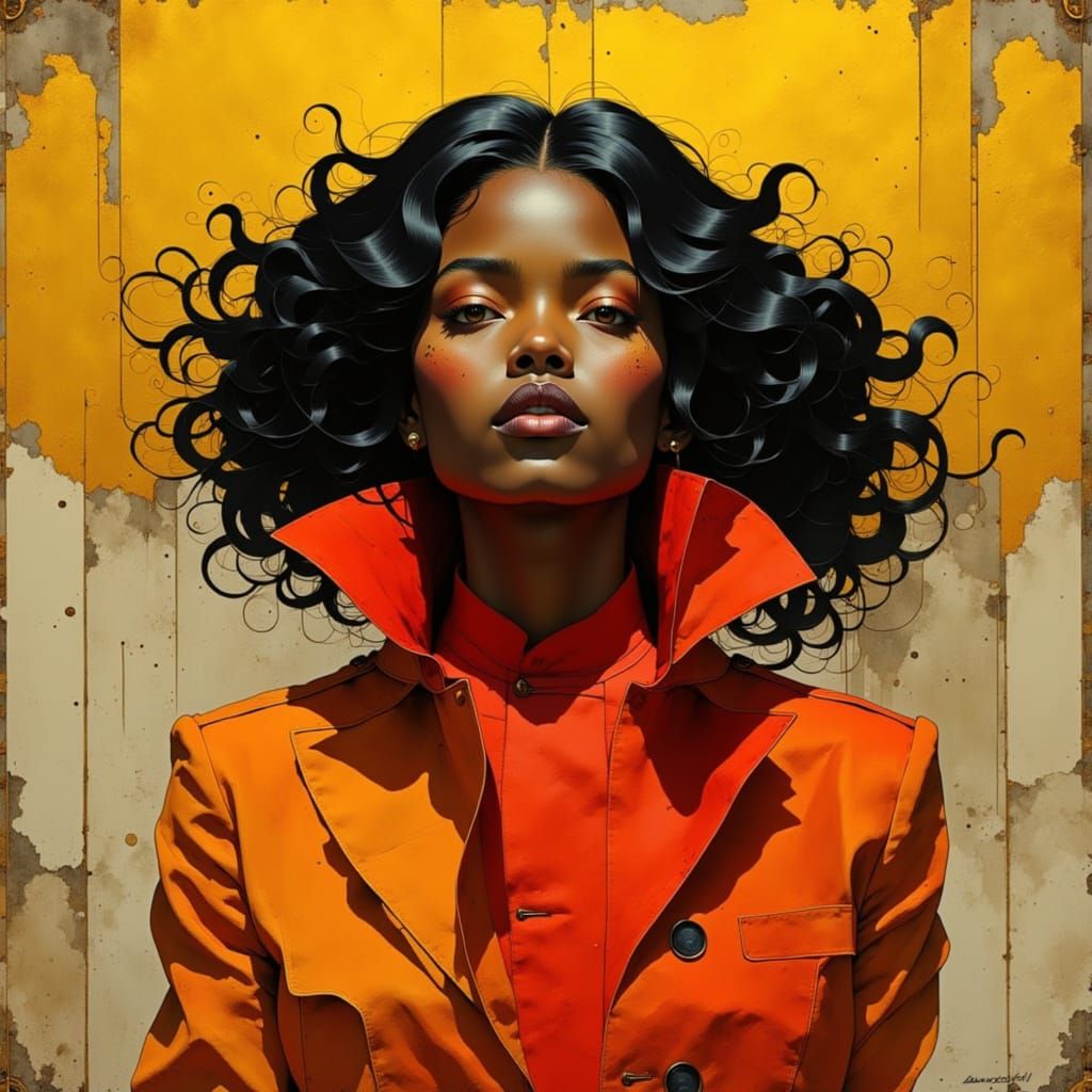 Fafa - Sultry Jazz Singer in Red Corset