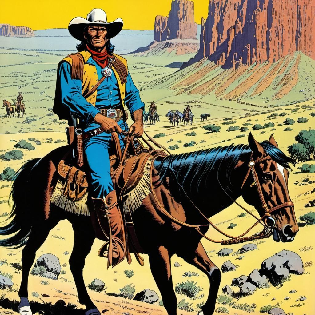 Comanchero - AI Generated Artwork - NightCafe Creator