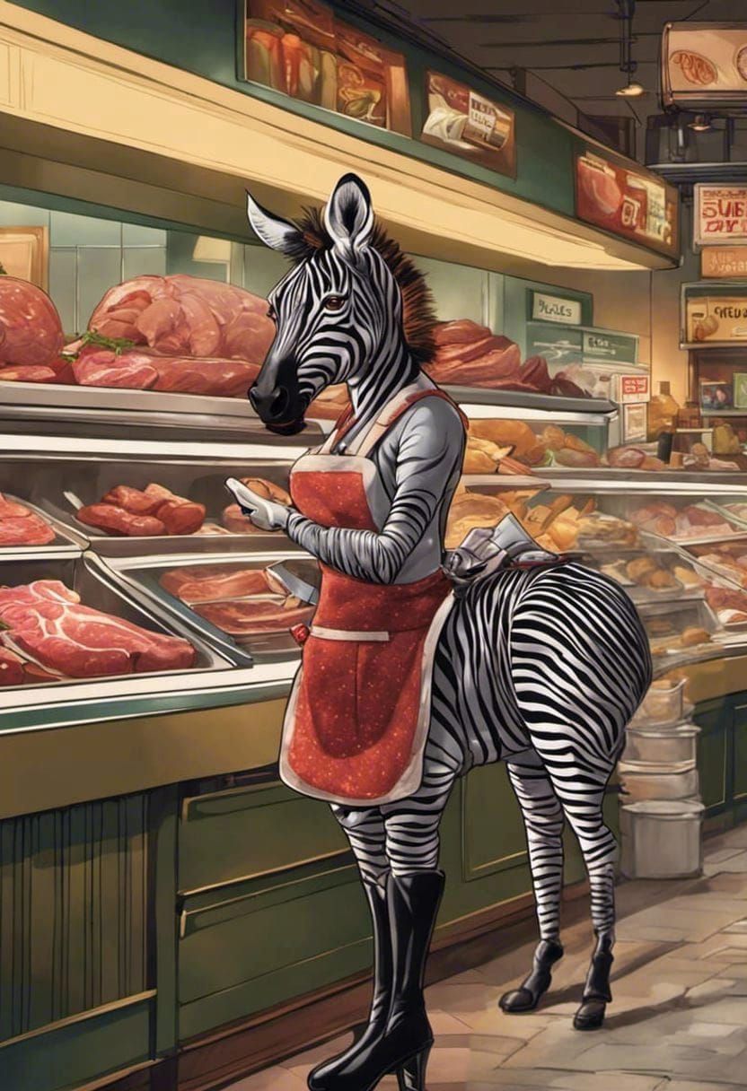 Meat Encounter (B) - AI Generated Artwork - NightCafe Creator