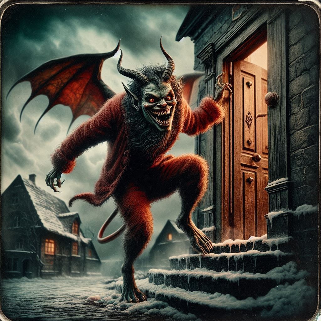 The Devil Comes Calling - AI Generated Artwork - NightCafe Creator