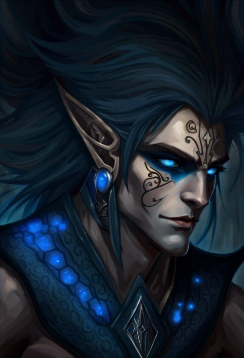 Drow god - AI Generated Artwork - NightCafe Creator