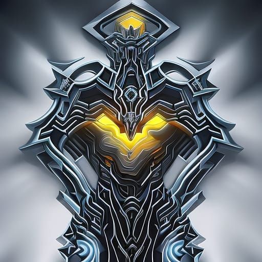 Cyborg maze I - AI Generated Artwork - NightCafe Creator