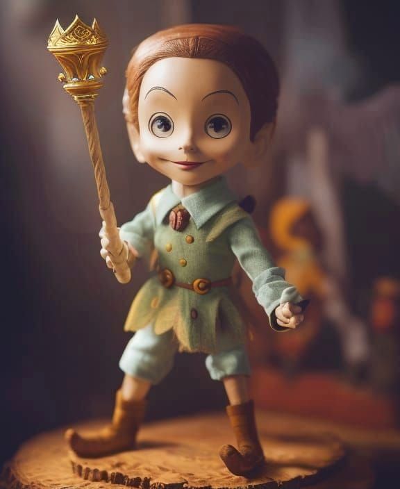 wooden puppet - AI Generated Artwork - NightCafe Creator