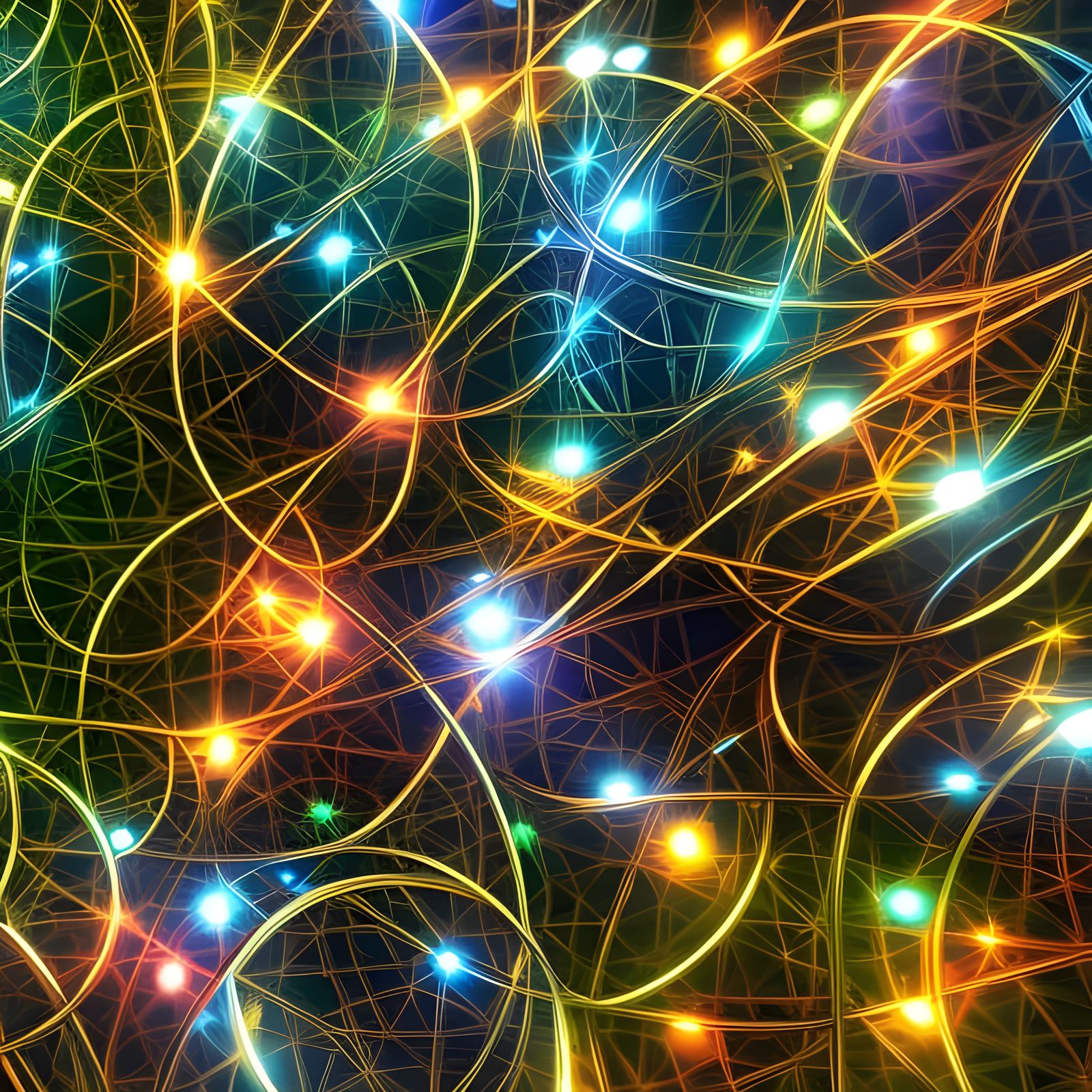 Abstract psychedelic ting 31jan23 - AI Generated Artwork - NightCafe ...