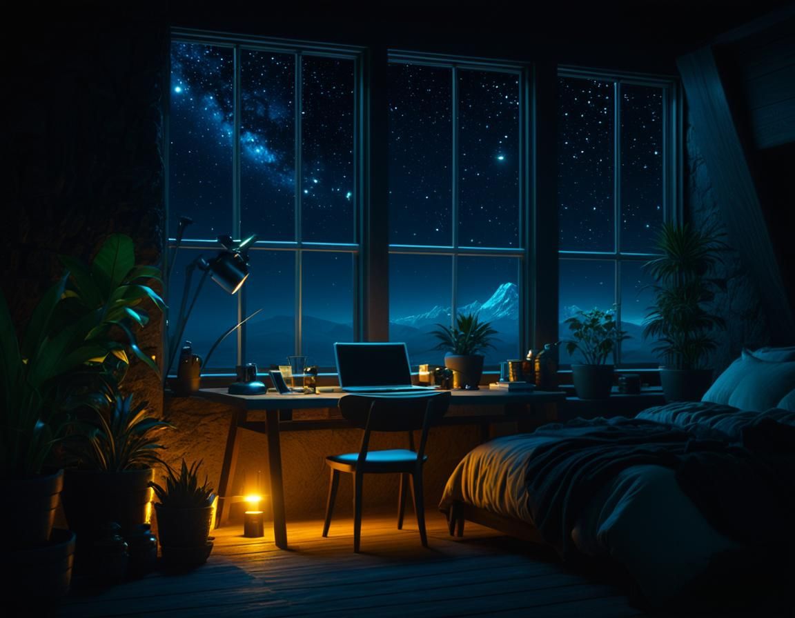 Goodnight - AI Generated Artwork - NightCafe Creator