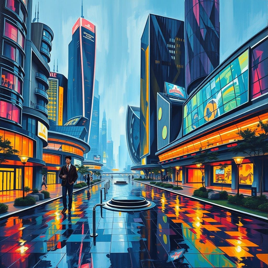 Science Fiction university - Neo-Expressionist Science Fict...