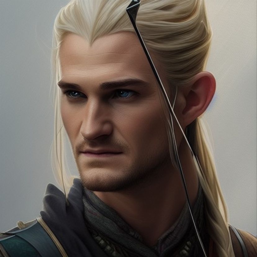 Legolas - AI Generated Artwork - NightCafe Creator
