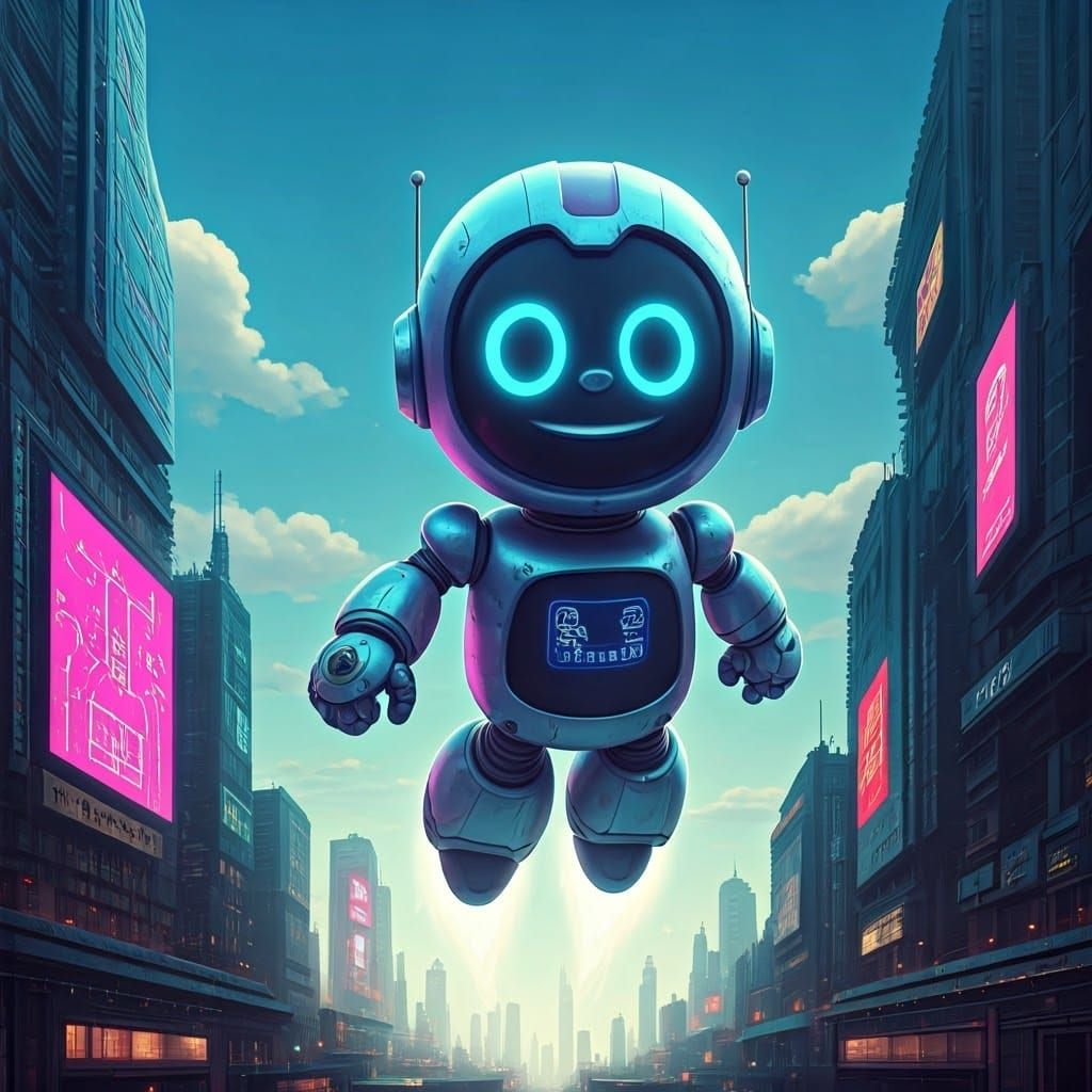 High-Tech Toy Robot - High-Tech Toy Robot