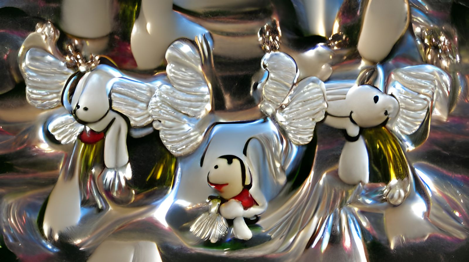 Angel snoopy - AI Generated Artwork - NightCafe Creator