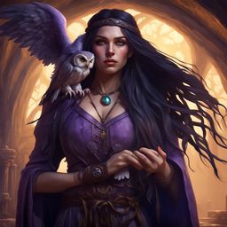 Owl Queen - AI Generated Artwork - NightCafe Creator