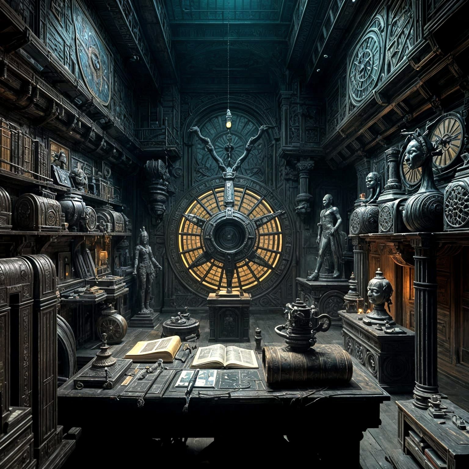 Enigmatic artifacts room - Enigmatic artifacts room